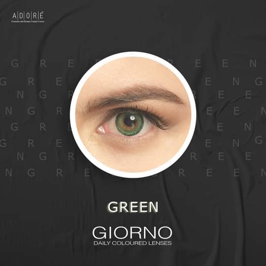 Adore - 1 Day - Green - Colored Contact Lenses|Lenzy Egypt